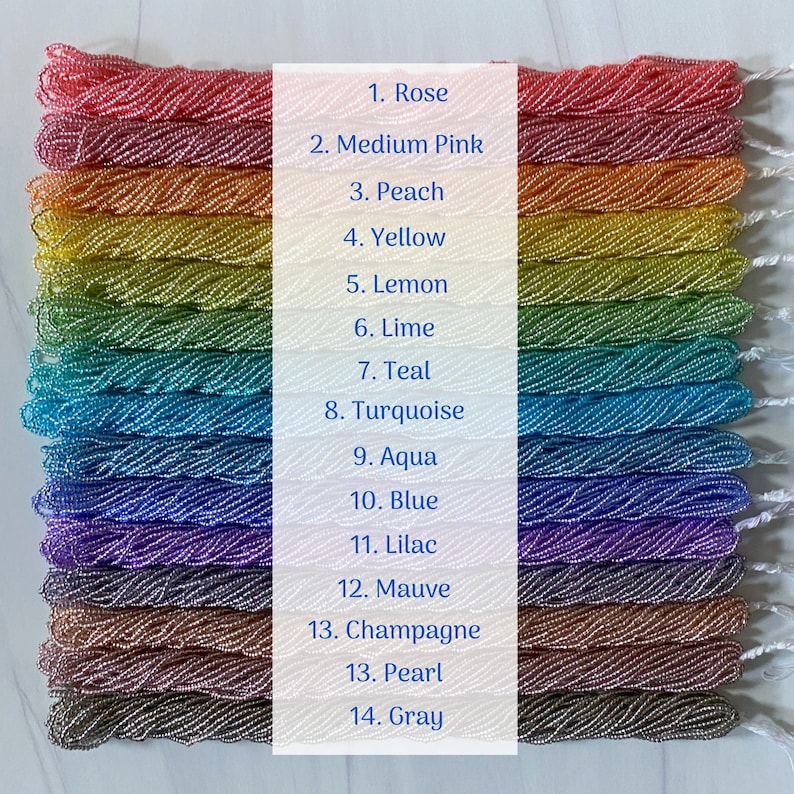 Size 11/0 (#11) Transparent Silver-lined Sol-gel Preciosa Czech Seed ...