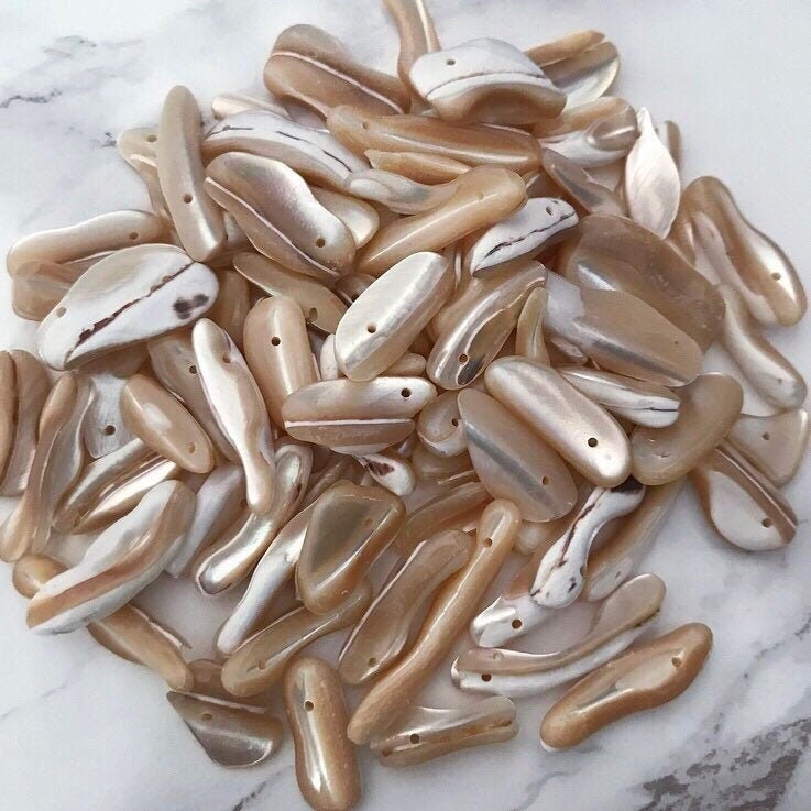 Shells - Sold in Half (6) or Full (12) Strands