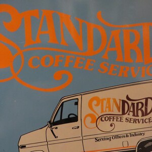 Antique TRAY Made in Hong Kong // STANDARD COFFEE Service, Since 1903 ...