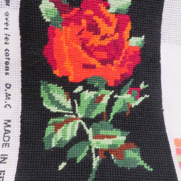 Floral Needlepoint - Etsy