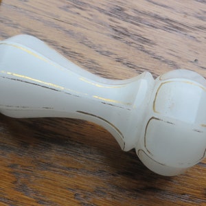 Victorian Antique BELL PULL With Glass HANDLE // Tapestry Fabric, Lined ...