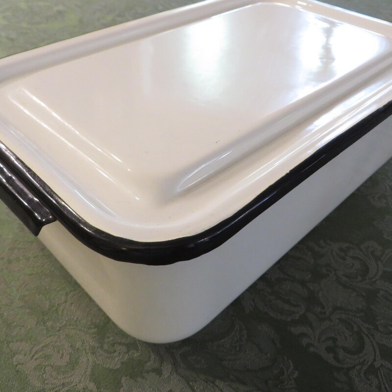 Vintage Enamel Pan - Etsy