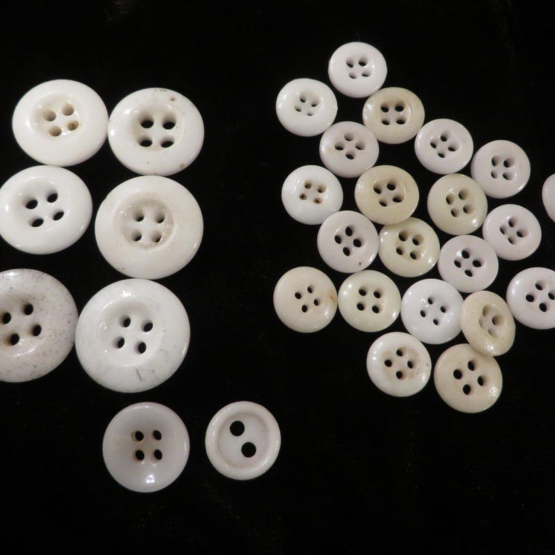 Porcelain Buttons - Etsy