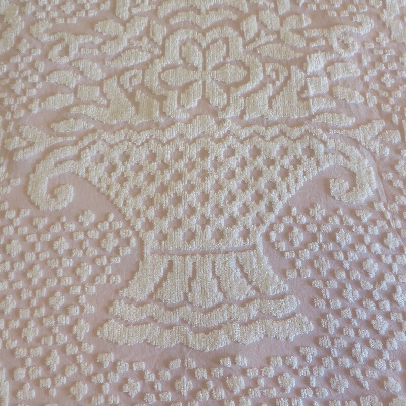 White Chenille Bedspread - Etsy