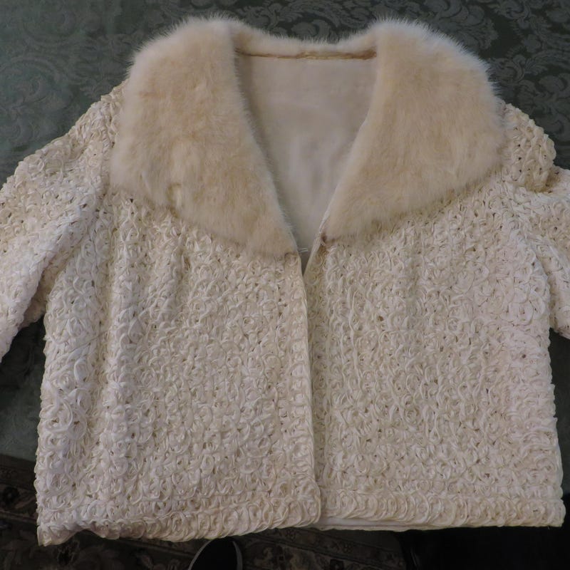 Vintage Fur Jacket - Etsy