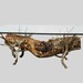 Deadhead Elk & Mule Deer Sofa Table - Etsy