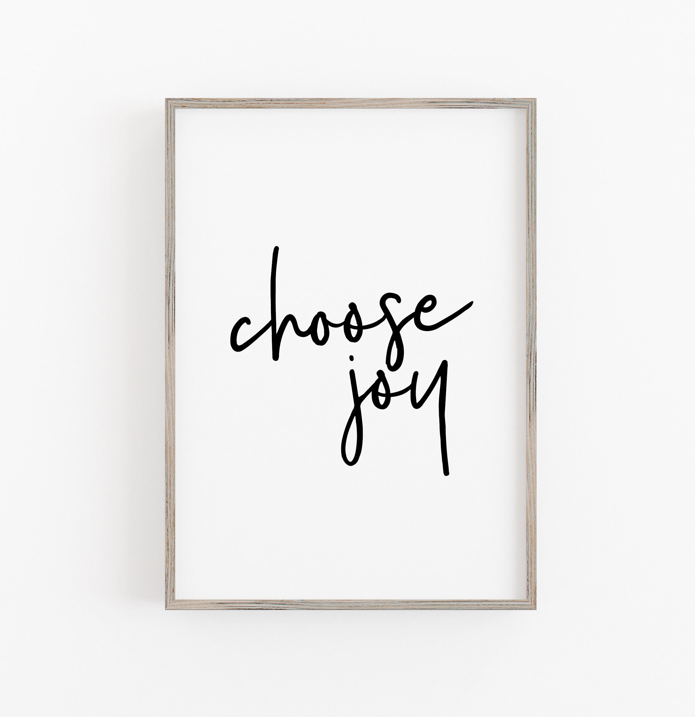 Choose Joy Printable DIGITAL DOWNLOAD / Joy, Joy Art, Joy Decor, Joy ...