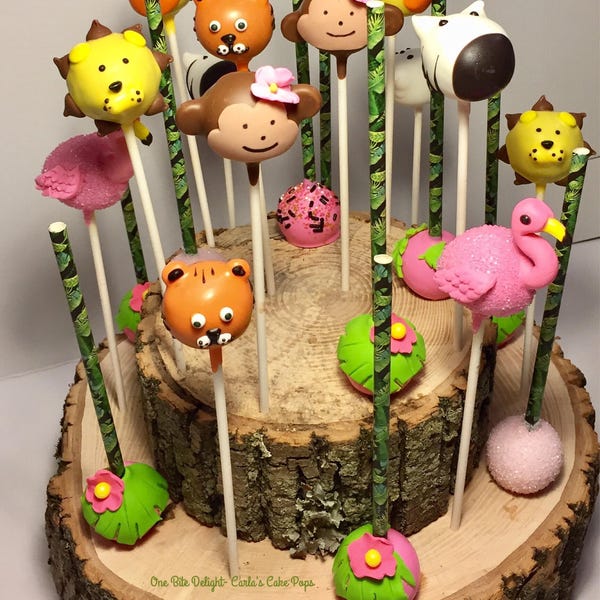 Animal Cake Pops - Etsy