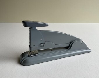 Vintage Swingline 27 Stapler, Vintage Office Supply, Gray Office ...