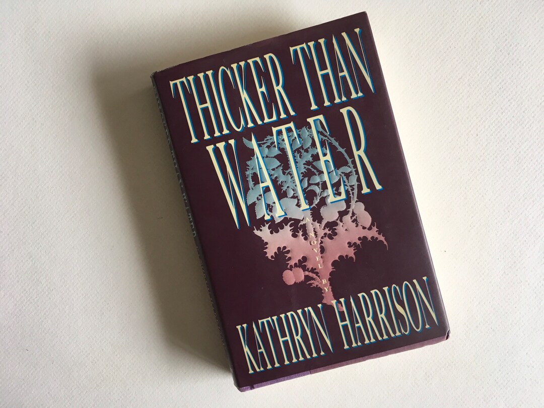 Vintage Book, Thicker Than Water. - Etsy