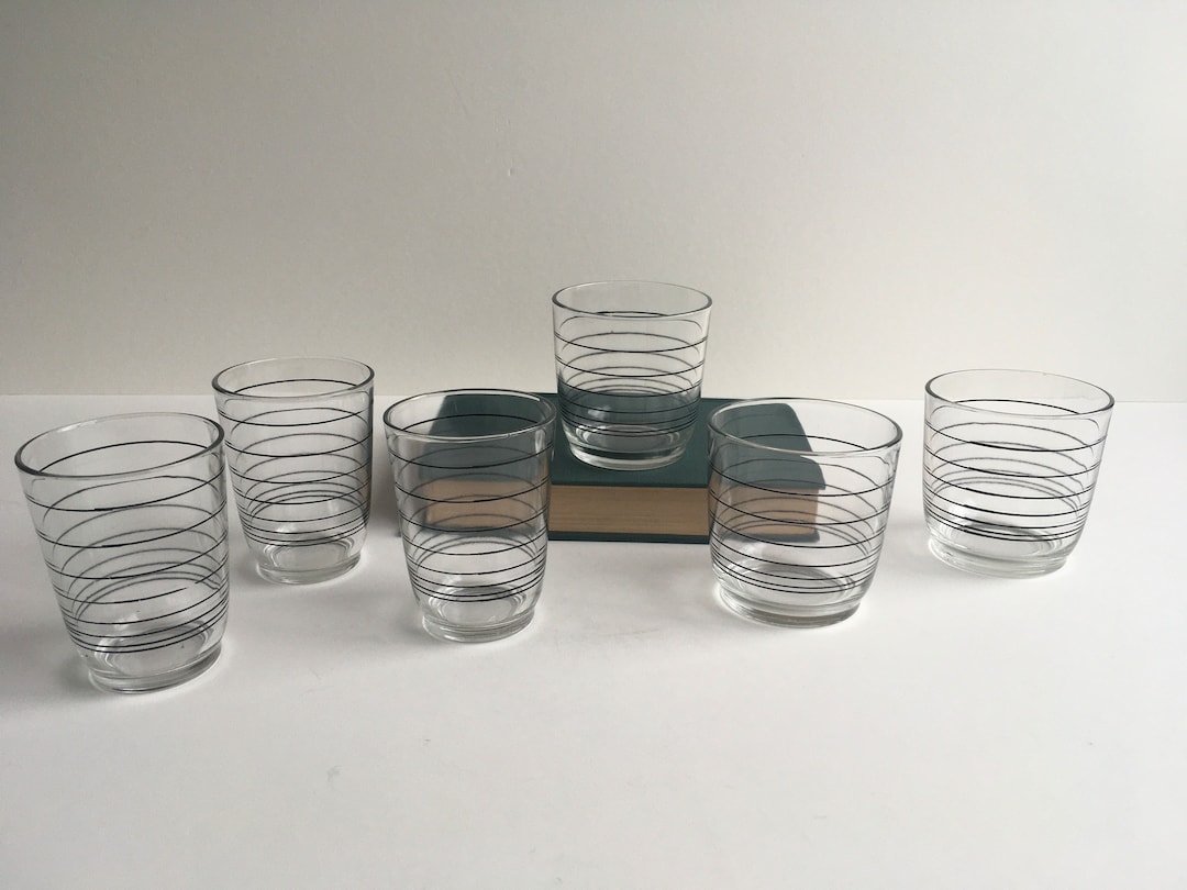 Mid Century Glassware. - Etsy