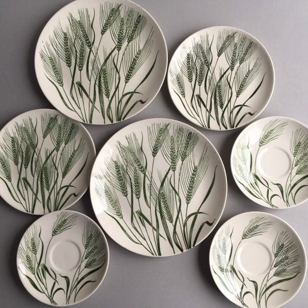 Wheat Plates - Etsy