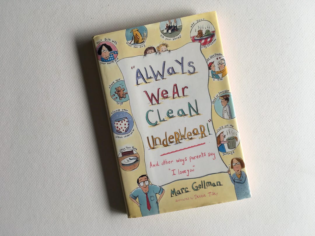 Vintage Children’s Book, Always Wear Clean Underwear ! - Etsy