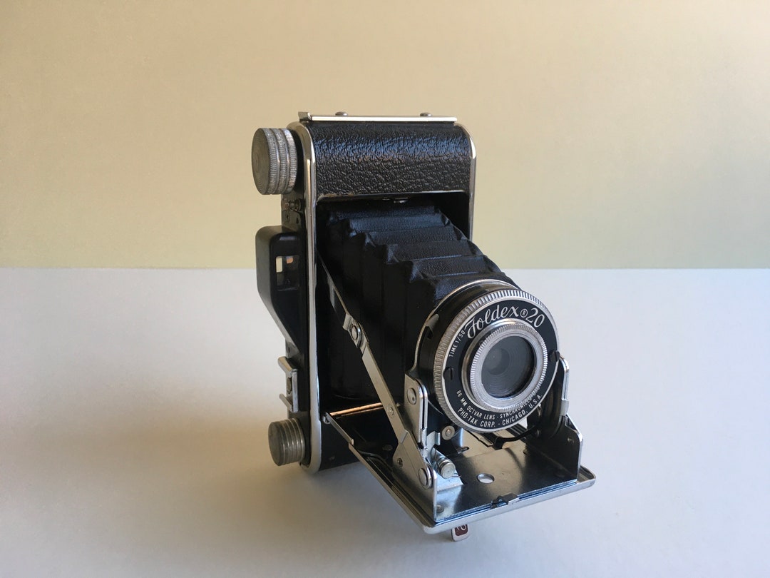 Vintage Folding Camera, Foldex 20. - Etsy
