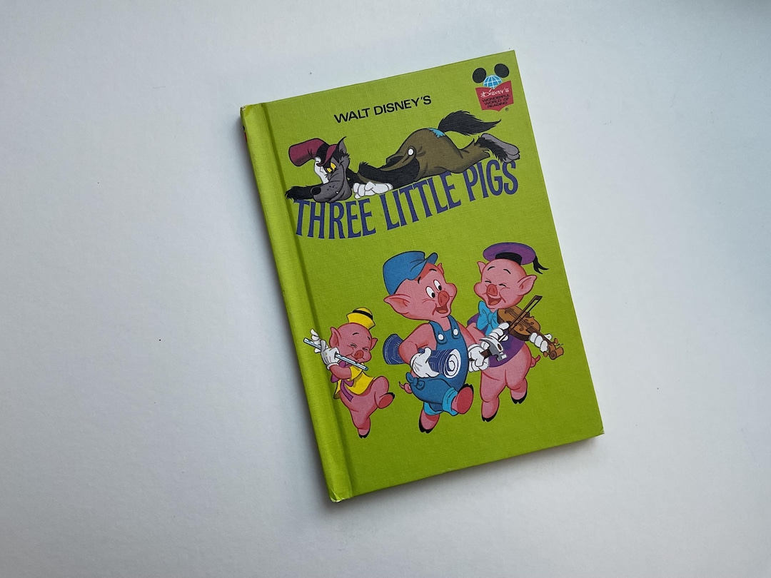 Vintage Children’s Book, Three Little Pigs. - Etsy
