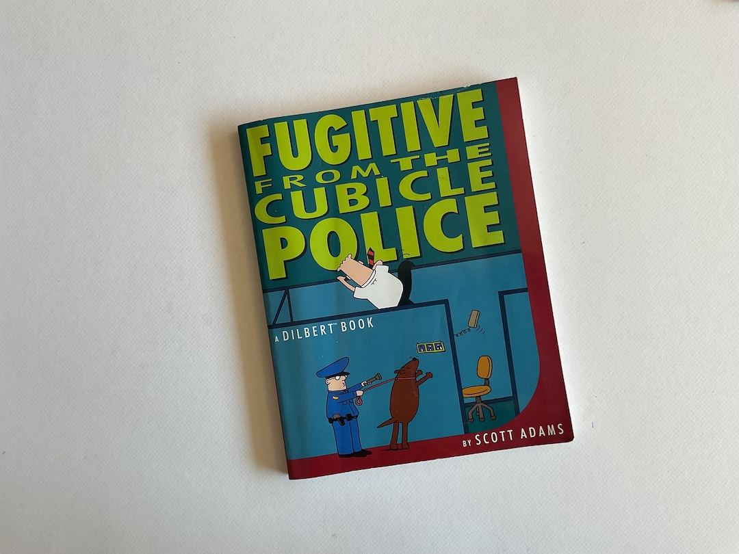 Vintage Comic Book, Fugitive From the Cubicle Police. - Etsy