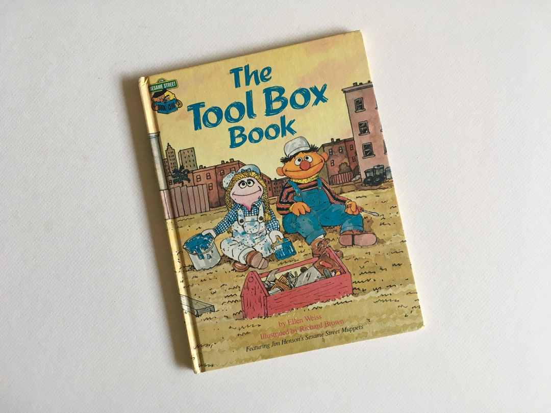 Vintage Children’s Book, the Tool Box Book, Sesame Street. - Etsy
