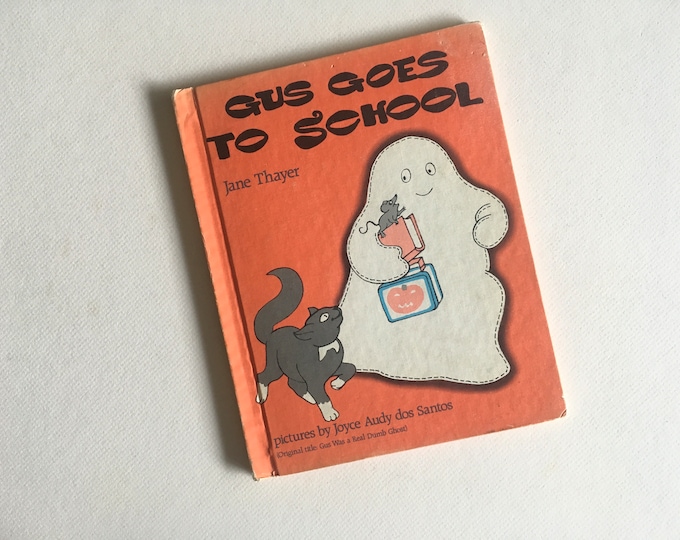 Gus Goes to School by Jane Thayer Hardcover 1982 - Etsy