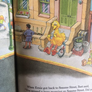 Vintage Children’s Book, Sesame Street. - Etsy