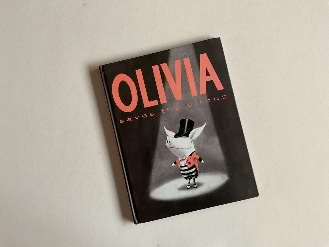 Vintage Children’s Book, Olivia Saves the Circus. - Etsy