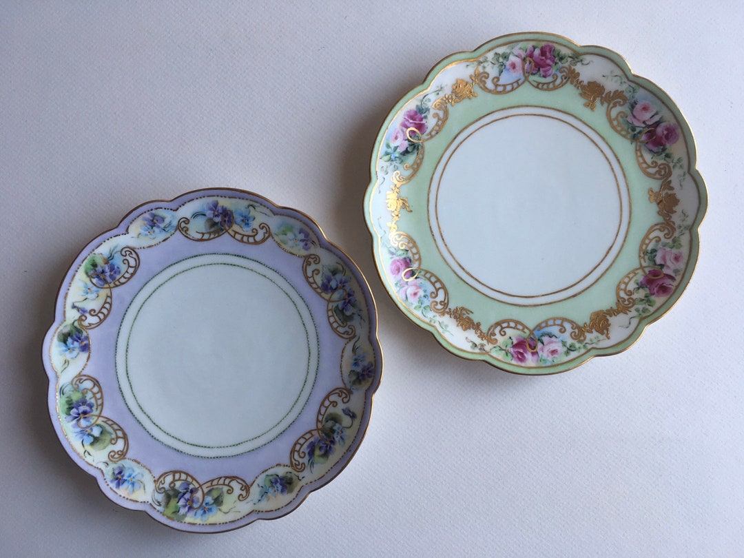 Antique Plates, Vienna Austria. - Etsy