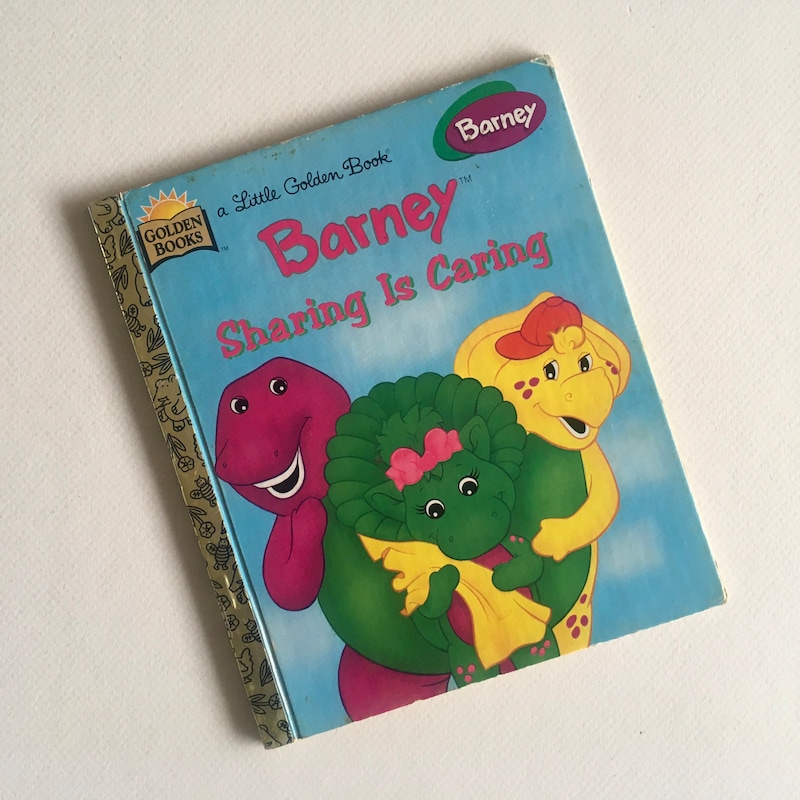 Barney Book - Etsy