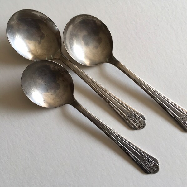 Silver Plate Spoon - Etsy