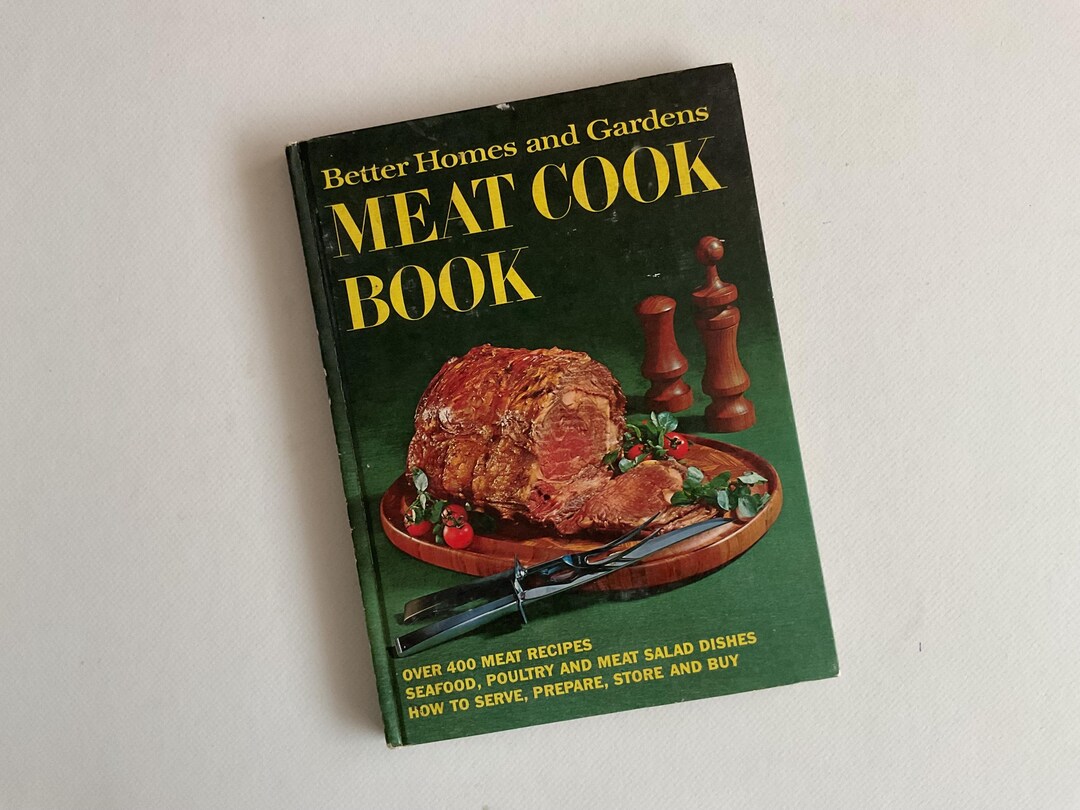 Vintage Book, Better Homes and Gardens Meat Cook Book - Etsy