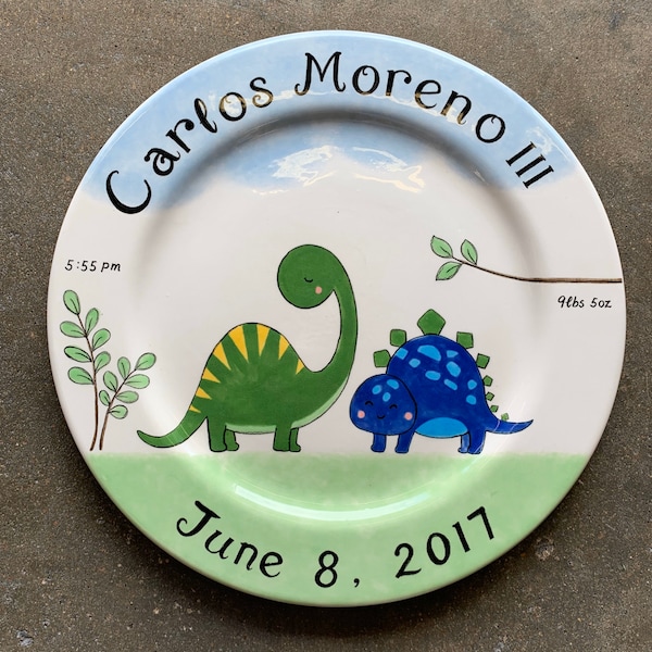 Birth Plates - Etsy