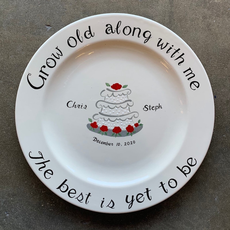 Wedding Plates - Etsy