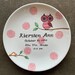 Birthday Birth Announcement Plate or Special Occasion - Etsy