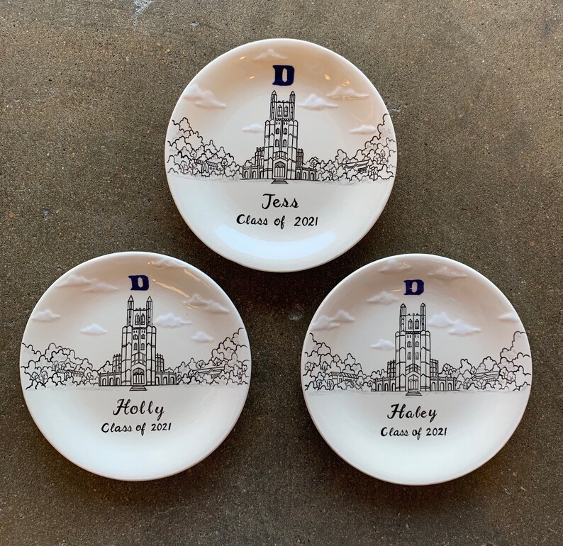 Unique Graduation Gift Ring Dish Notre Dame University | Etsy