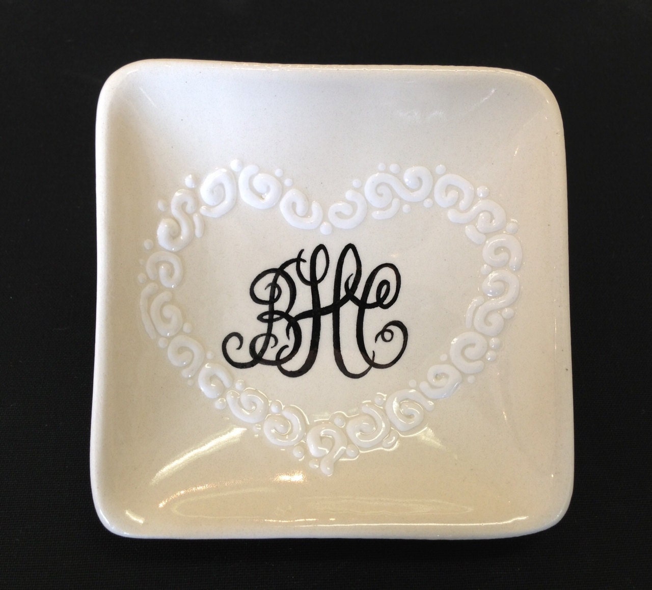 Custom Ring Dish Personalized Hand Painted Ceramic Ring | Etsy