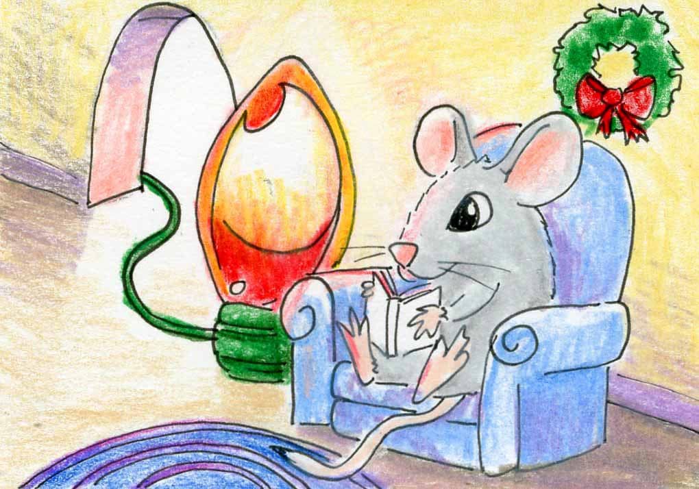 Mouse Greeting Cards Blank Interior Title Decorating for | Etsy