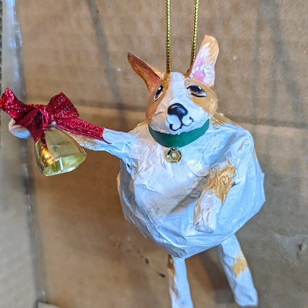 Paper Mache Dog - Etsy