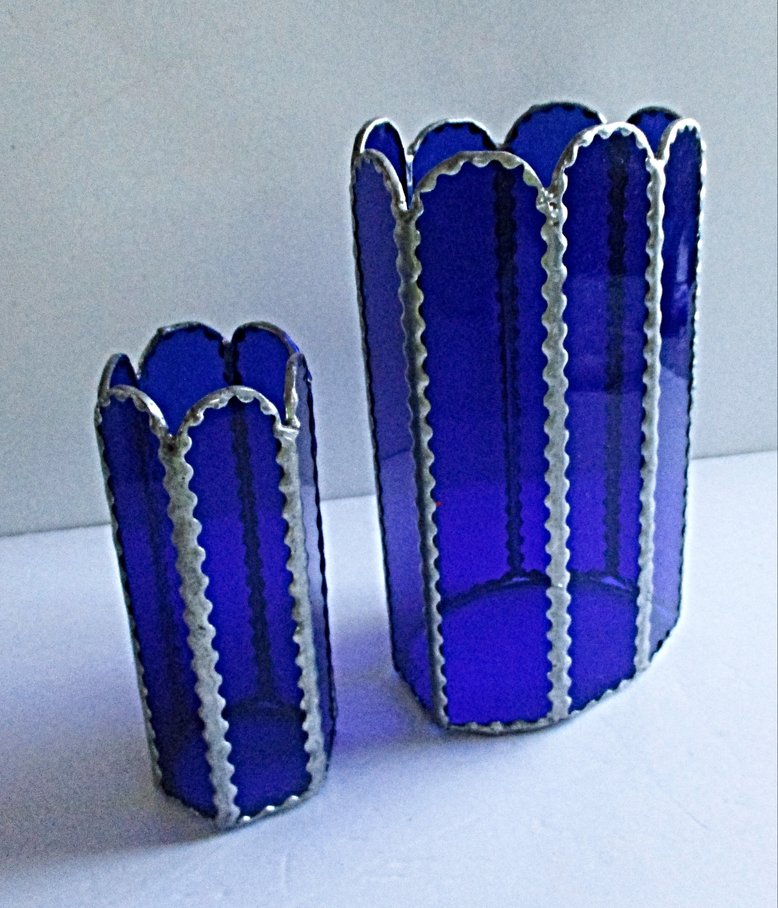 Candlestick/candles Covers/tubes (open Top and Bottom) Handmade With ...