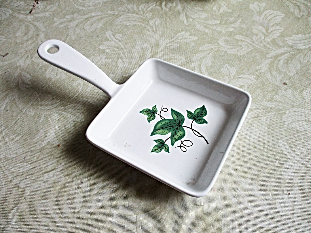 Vintage Hand Glazed Porcelain Butter Melter, Collectible Butter Dish ...