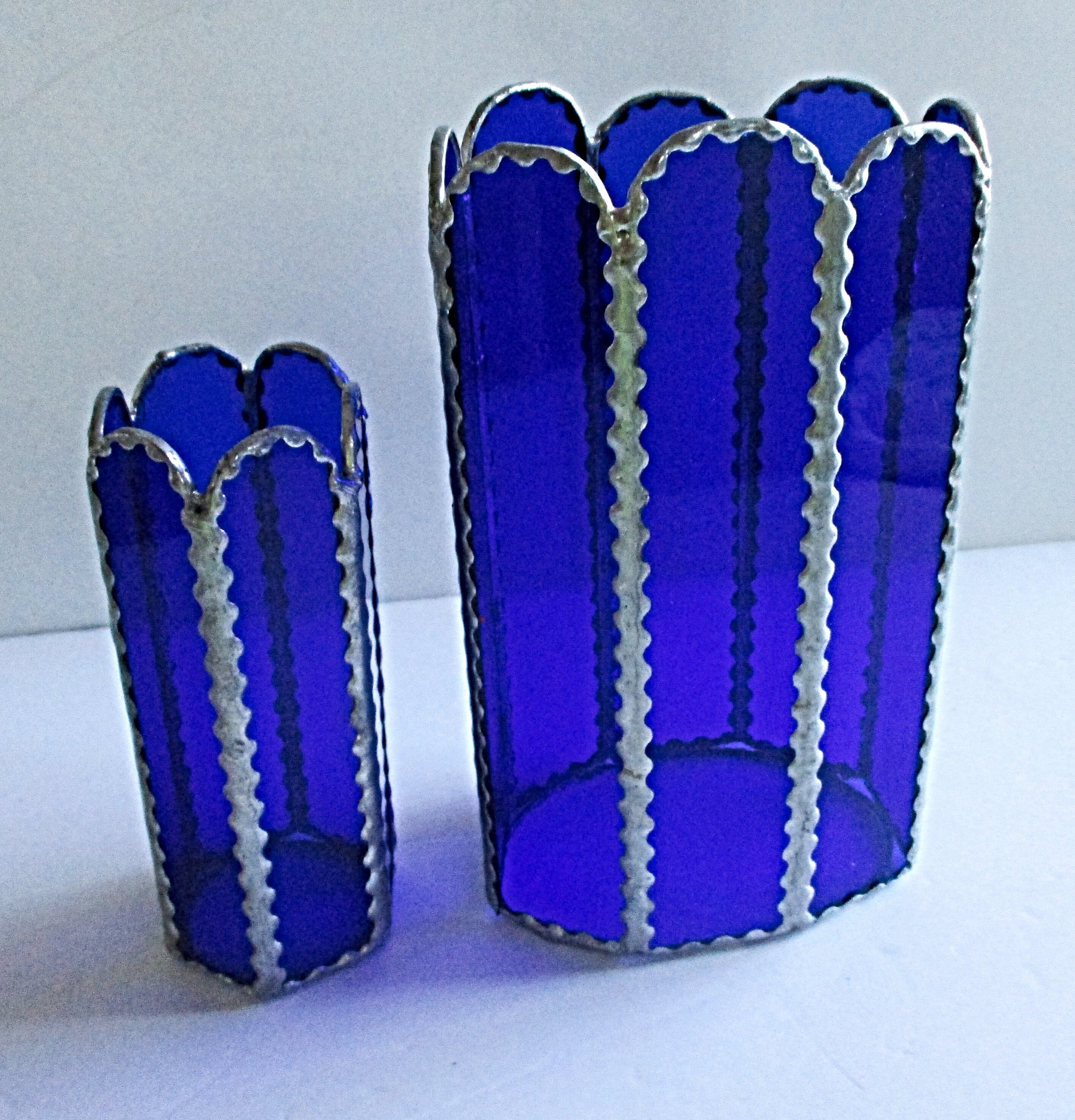 Candlestick/candles Covers/tubes (open Top and Bottom) Handmade With ...