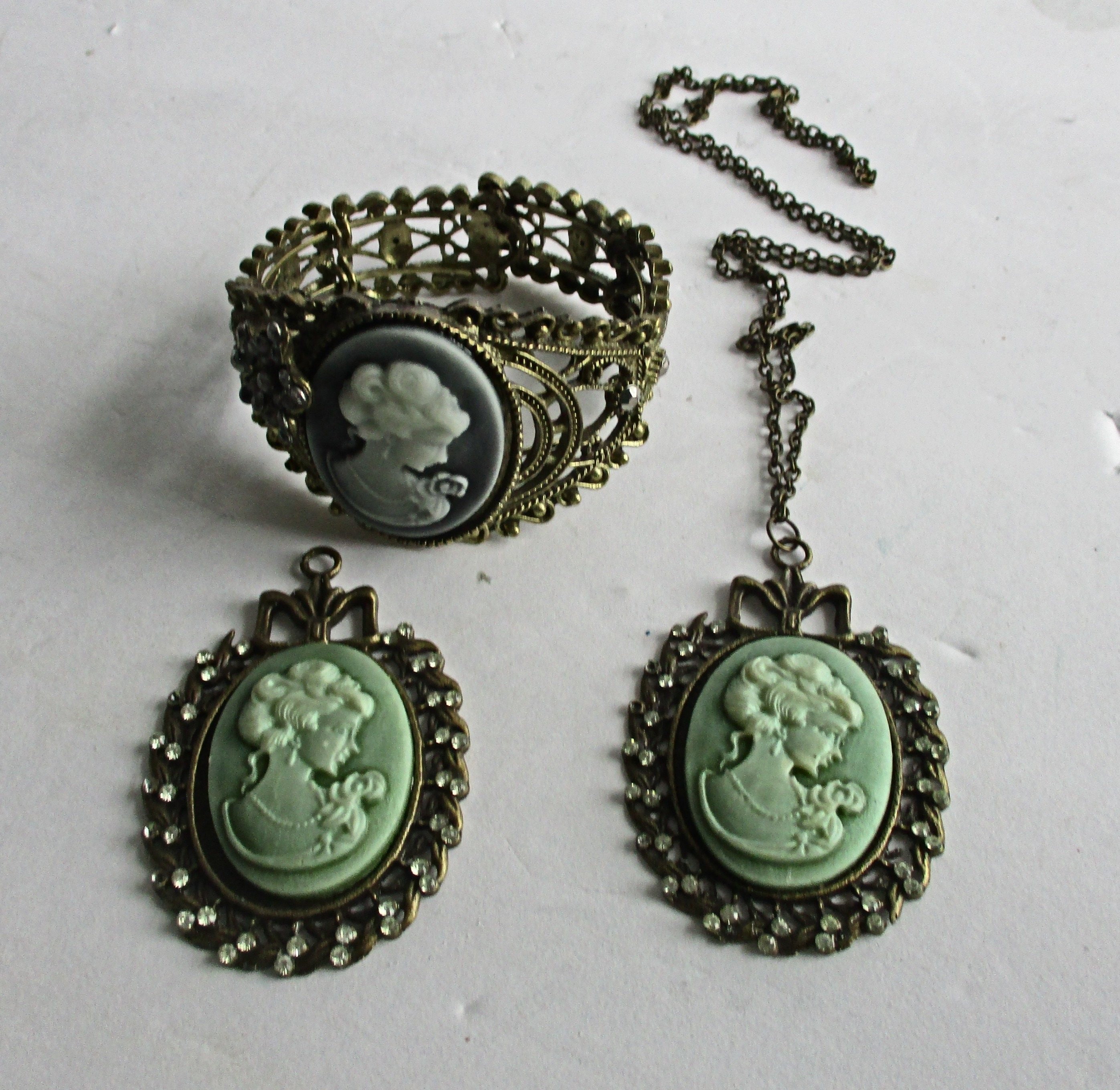Cameo Custom Jewelry Collectible Cameo Faux Stones Cameo | Etsy