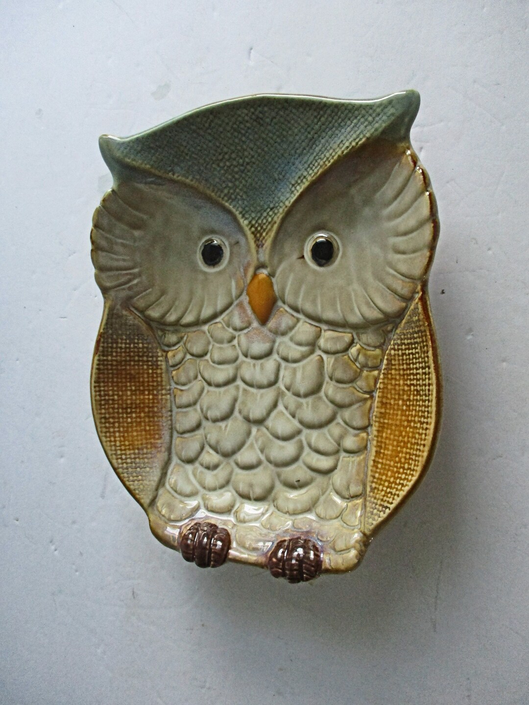 Owls, Earthenware, Owl Sculpture, Owls Decor, Owl Dish, Owl Tray ...
