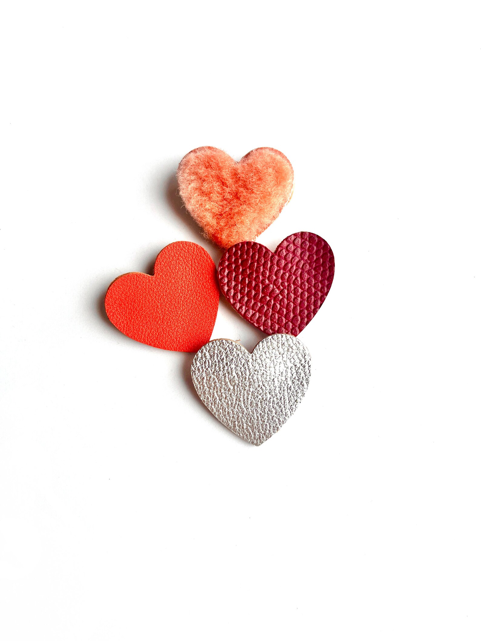 Personalized Leather Brooch With Initial | Custom Engraved Leather ...
