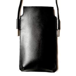 Customizable Leather Phone Pouch, Leather Phone Strap, Customizable ...