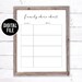 Farmhouse Family Organization Command Center Wall Calendar - Etsy Canada