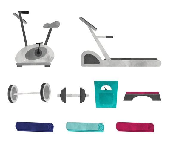 Exercise Equipment Clip Art