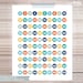 Numbers Chart Printable Art Poster, Education Printable, Numbers ...