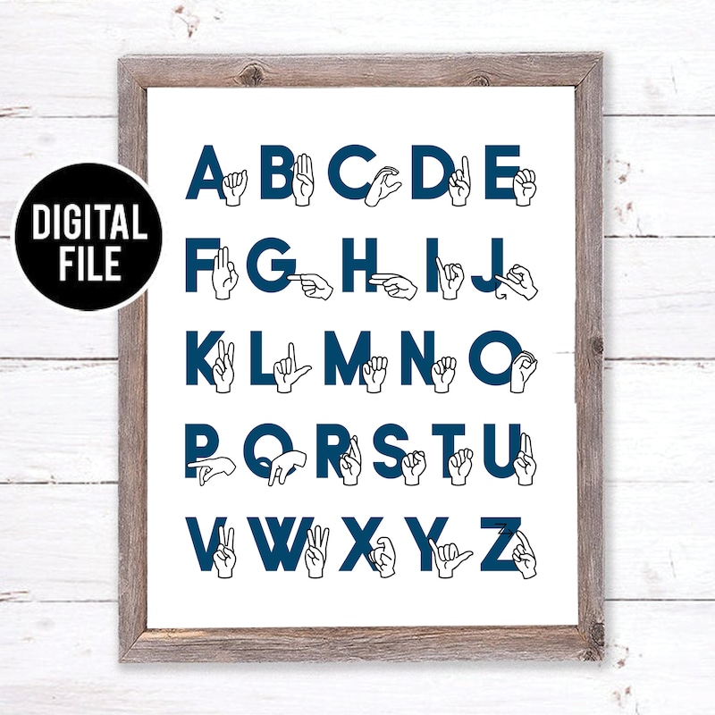 Abc Sign - Etsy