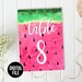 Watermelon Table Numbers Printable Summer Table Decor - Etsy