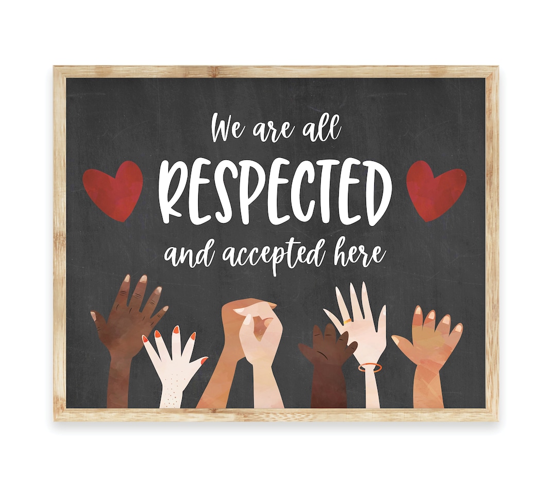 LGBTQ Inclusion, Diversity Classroom Decor, Equality, Kindness, Racial ...