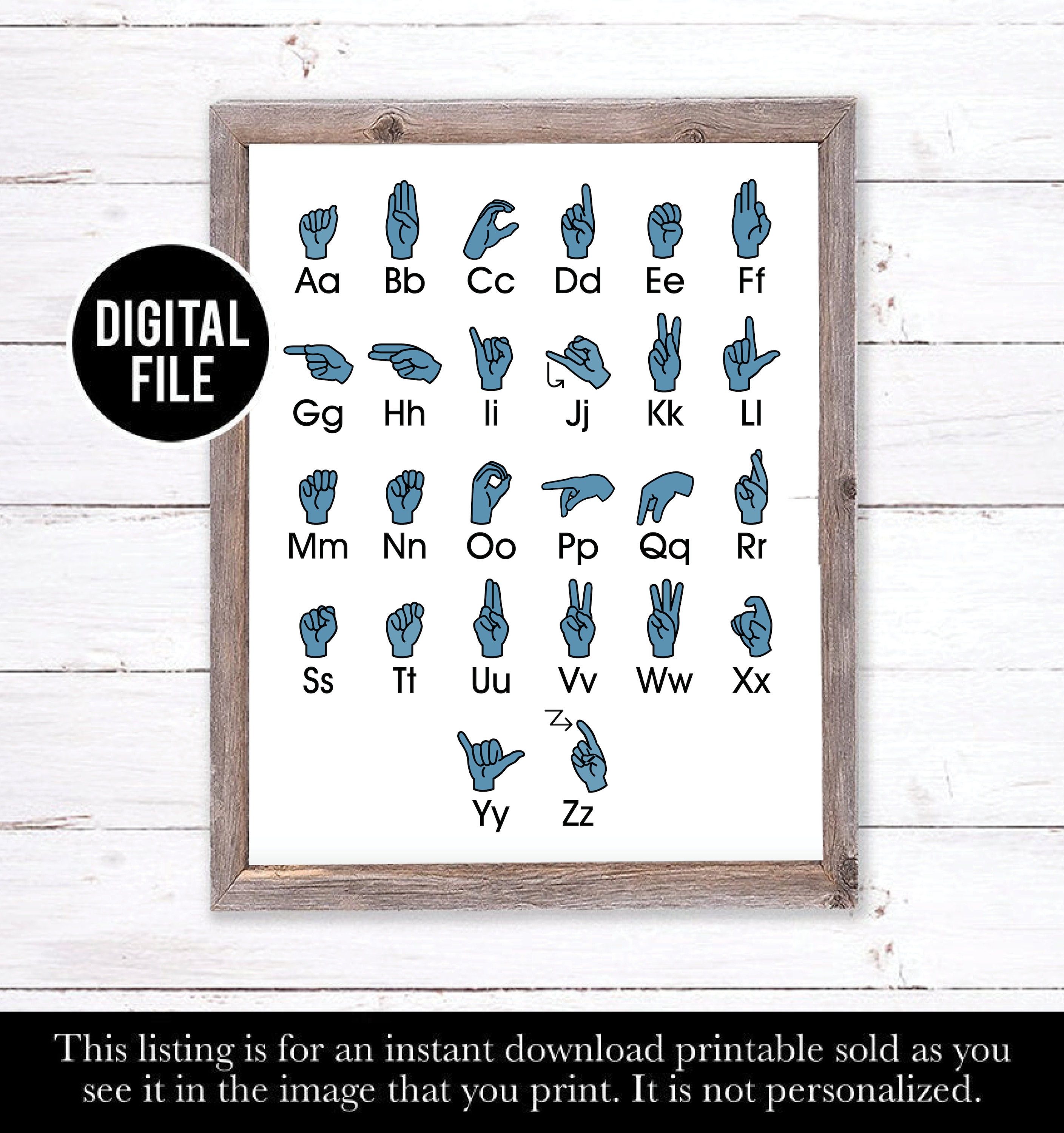 Blue Sign Language Alphabet Art 16x20 ASL Art Alphabet Etsy blue-sign-language-alphabet-art-16x20-asl-art-alphabet-etsy