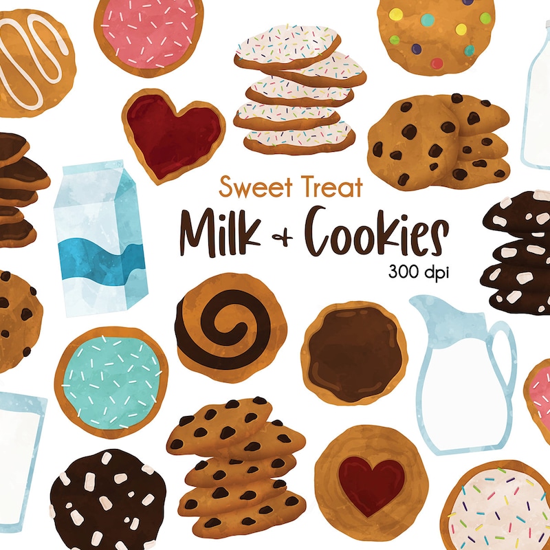 Cookies Clip Art - Etsy